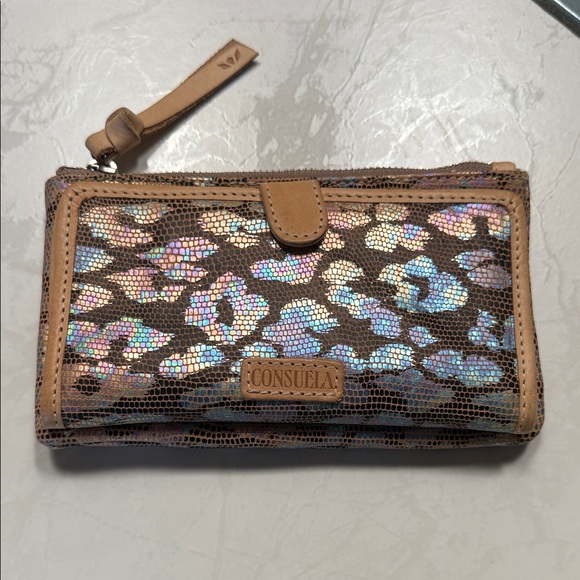 Consuela | Bags | Consuela Iris Slim Wallet With Tan Accents | Poshmark